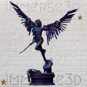 Alita Battle Angel STL File - Stlplaza.com