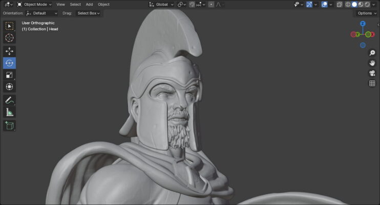 Aristos The Gladiator Warrior STL File - Stlplaza.com