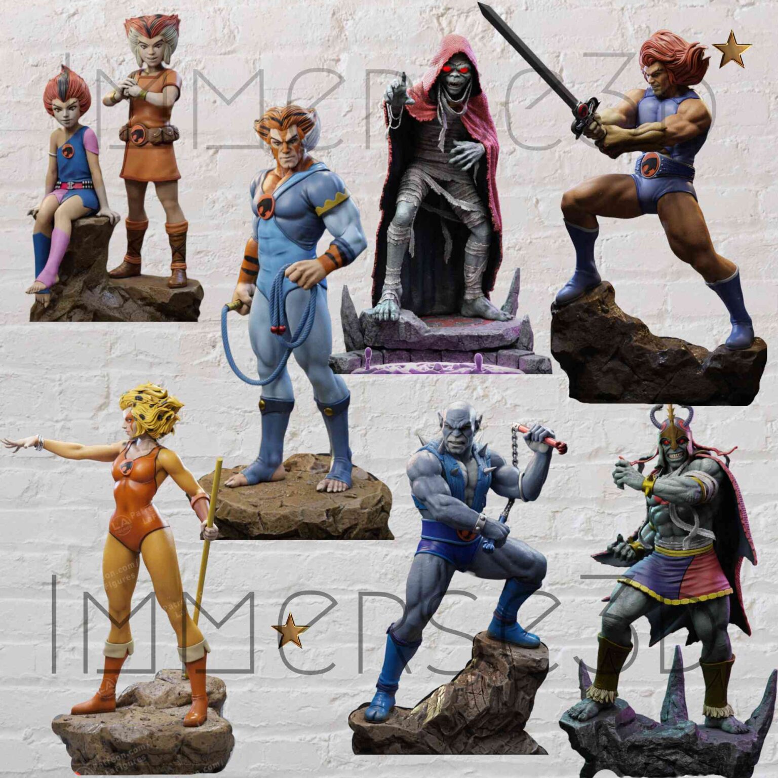 Thundercats Full Set STL File - Stlplaza.com