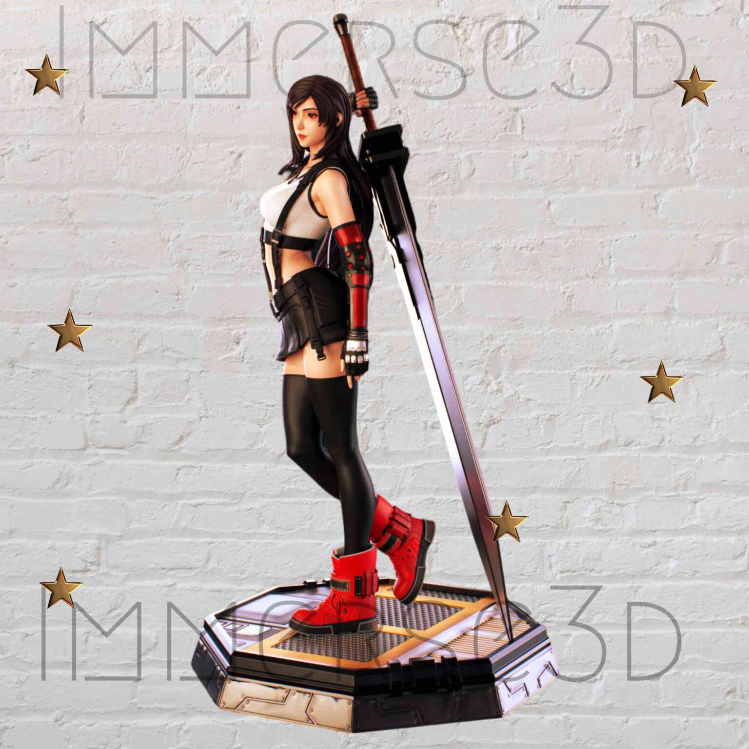 Tifa Lockhart | Final Fantasy STL File - Stlplaza.com