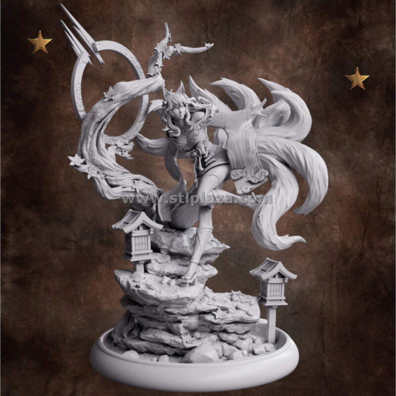 Ahri Stl File- LoL - Stlplaza.com