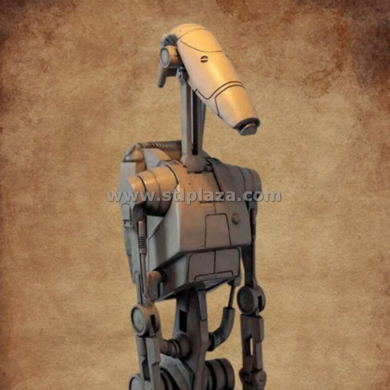 B1 Battle Droid Stl File From Star Wars - Stlplaza.com
