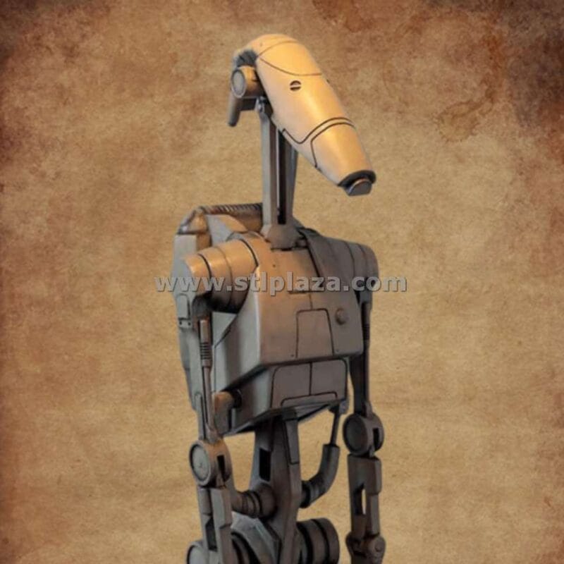 B1 Battle Droid Stl File From Star Wars - Stlplaza.com