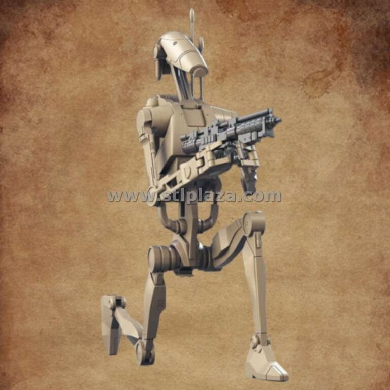 B1 Battle Droid Stl File From Star Wars - Stlplaza.com