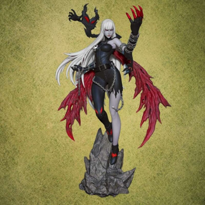 Lady Devimon Printable Stl File 178 Mm - Stlplaza.com