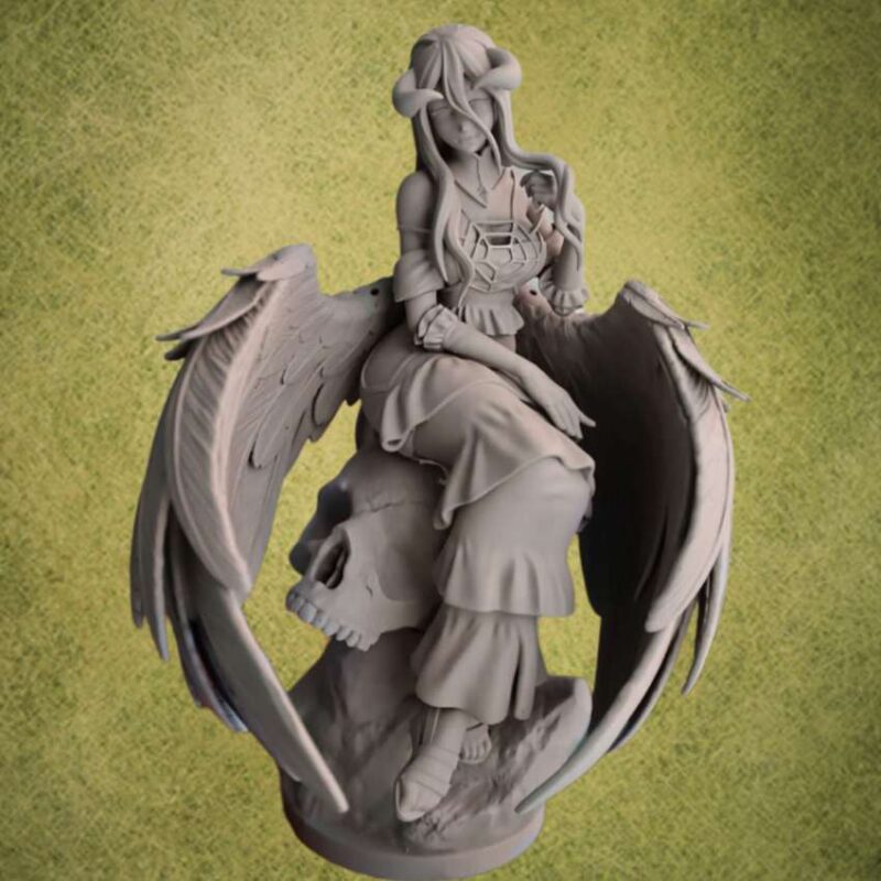 Albedo From Overlord Printable Stl File - Stlplaza.com