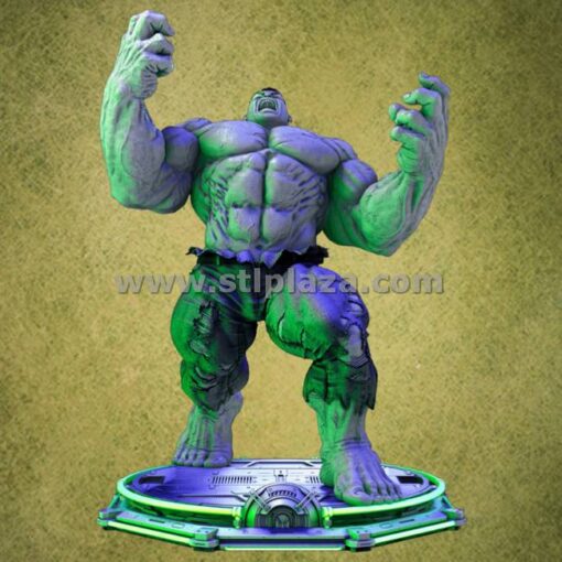 Hulk Printable STL File V1 - Stlplaza.com