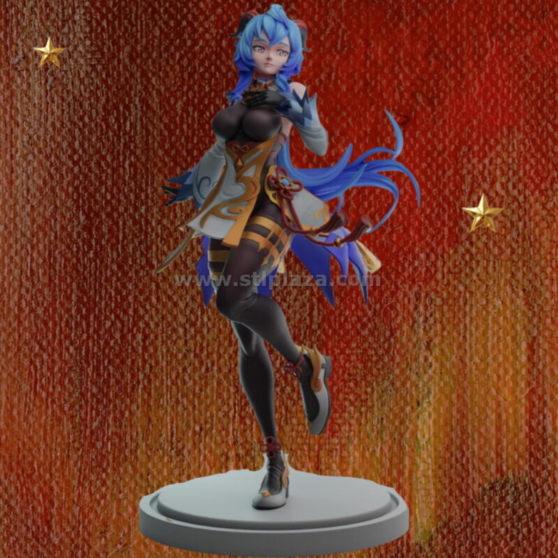Ganyu Printable Stl File From Genshin Impact - Stlplaza.com
