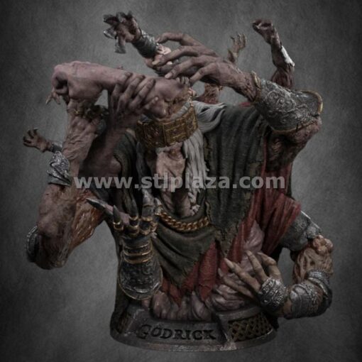 Godrick The Grafted Printable Stl File From Elden Ring - Stlplaza.com