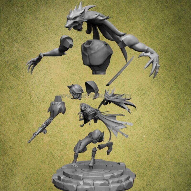 Razor Printable Stl File From Genshin Impact - Stlplaza.com