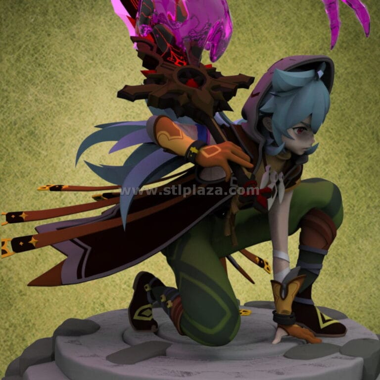 Razor Printable Stl File From Genshin Impact - Stlplaza.com