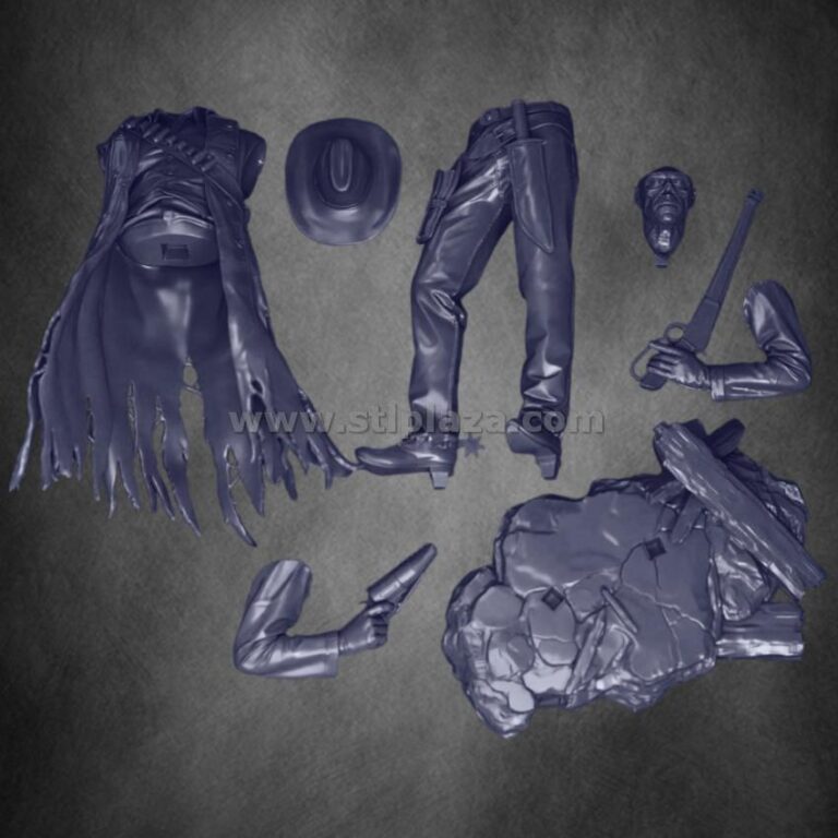 Ghoul Printable Stl File - Stlplaza.com