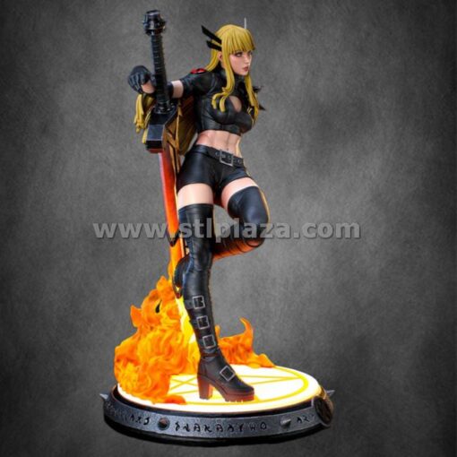 Magik Printable Stl File (Illyana Rasputin) 1/6-1/9 - Stlplaza.com
