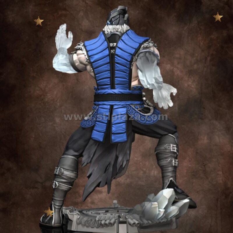 Sub-zero Stl File From Mortal Kombat (v3) - Stlplaza.com