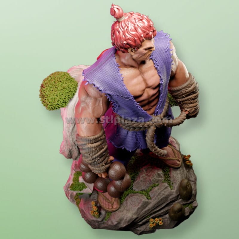 Akuma V2 From Street Fighter Stl File For 3d Printers - Stlplaza.com