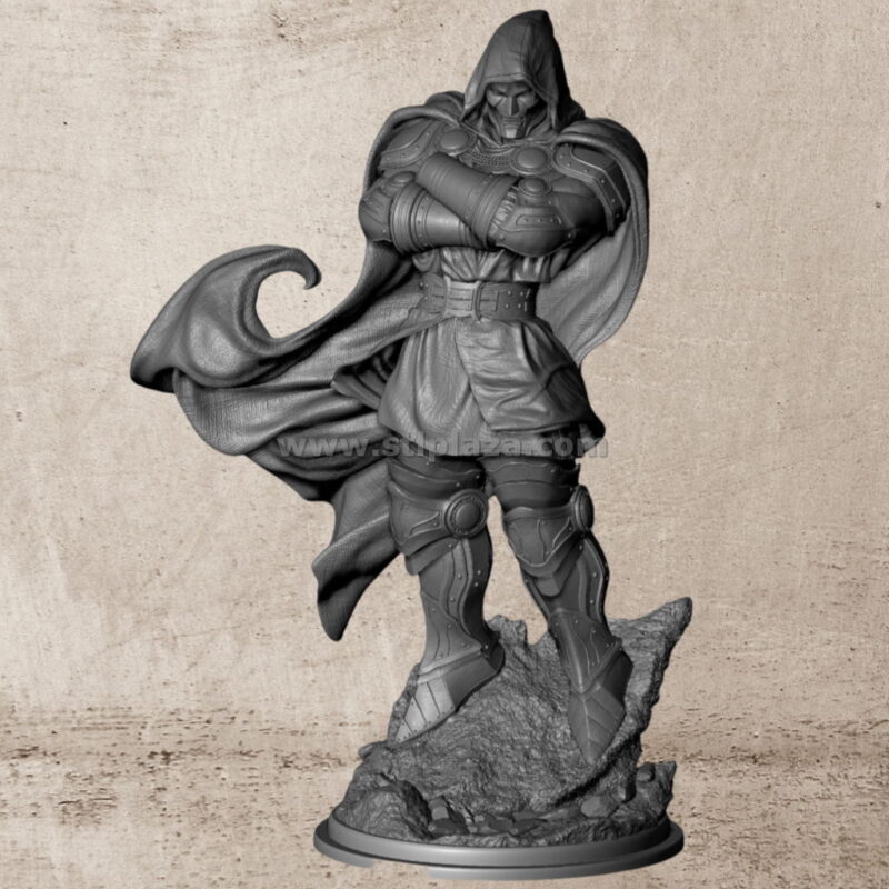 Dr.Doom Printable Stl File (Doctor Doom) 1/6-1/9 - Stlplaza.com