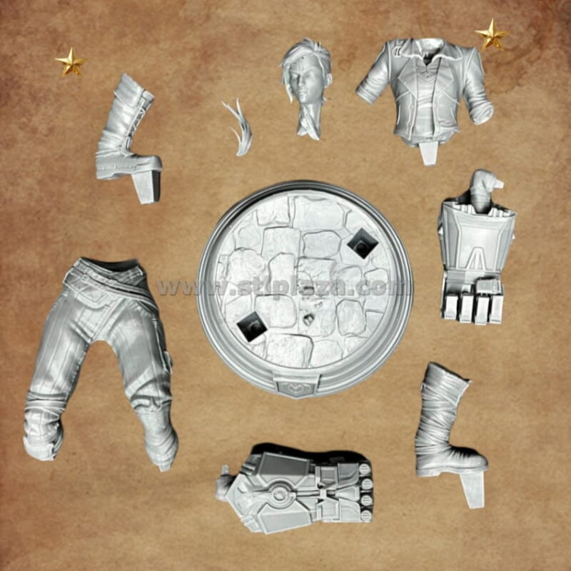 Vi ( Arcane) Stl File For 3d Printers- LoL - Stlplaza.com