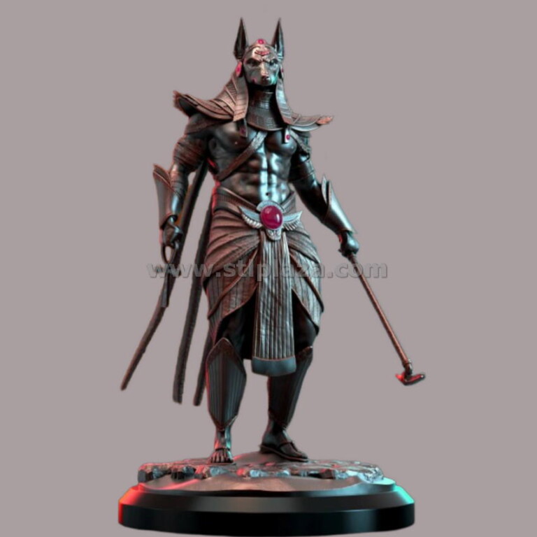 Anubis Stl File For 3d Printers -Stlplaza.com Download Now