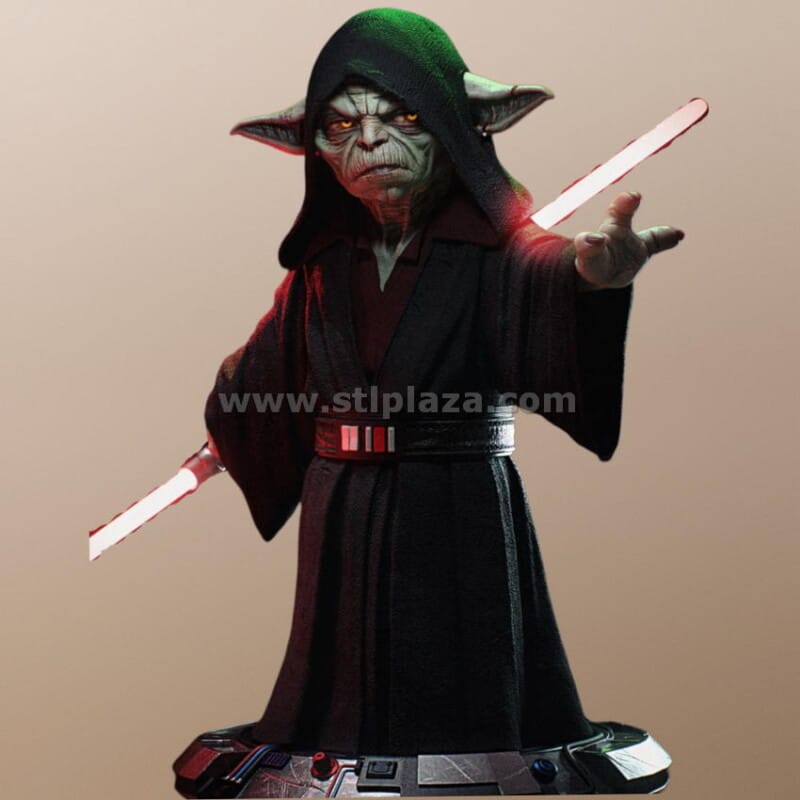 Darth Yoda Stl File For 3d Printers -Stlplaza.com Download Now