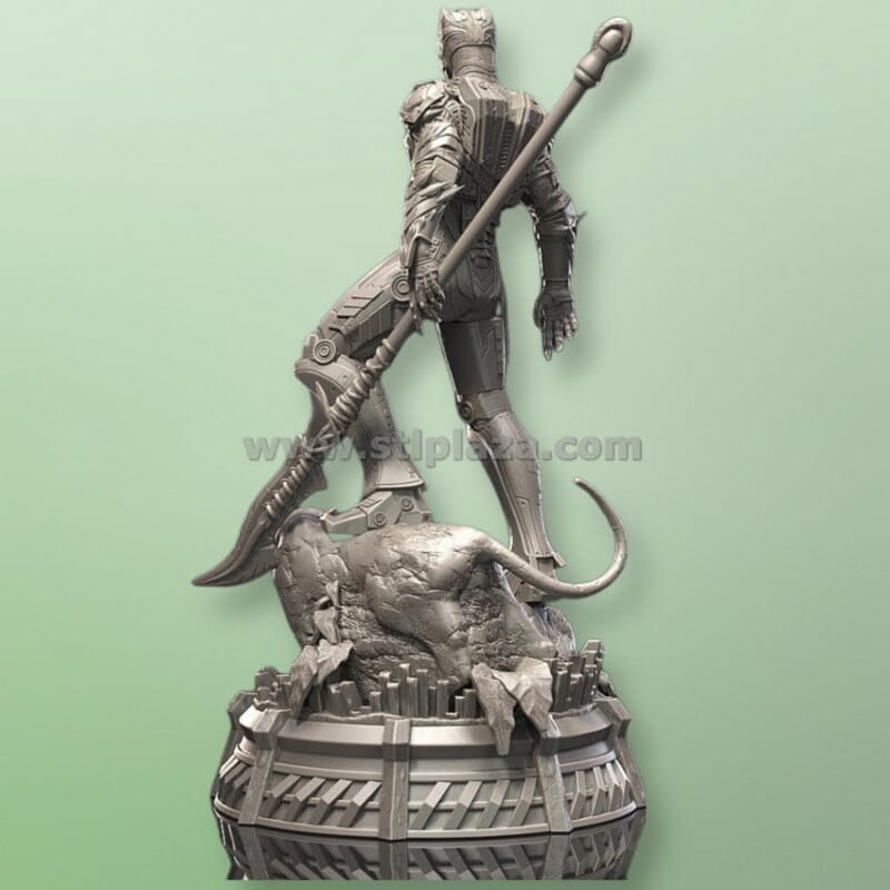 Iron Panther Stl File For 3d Printers -Stlplaza.com Download Now