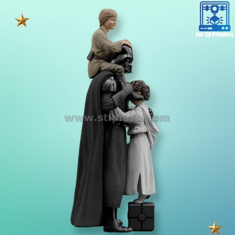 Darth Vader Stl File For 3d Printers -Stlplaza.com Download Now