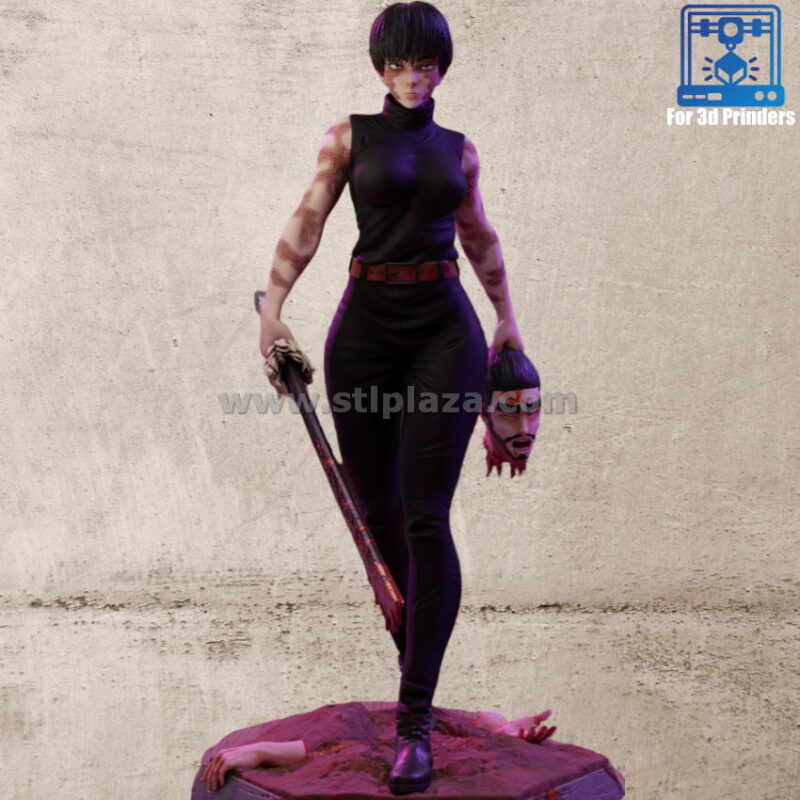 Maki Zenin Stl File For 3d Printers -Stlplaza.com Download Now