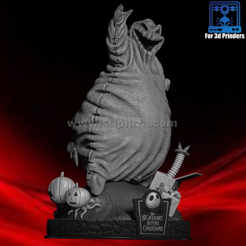 Oogie Boogie Stl File For 3d Printers -Stlplaza.com Download Now