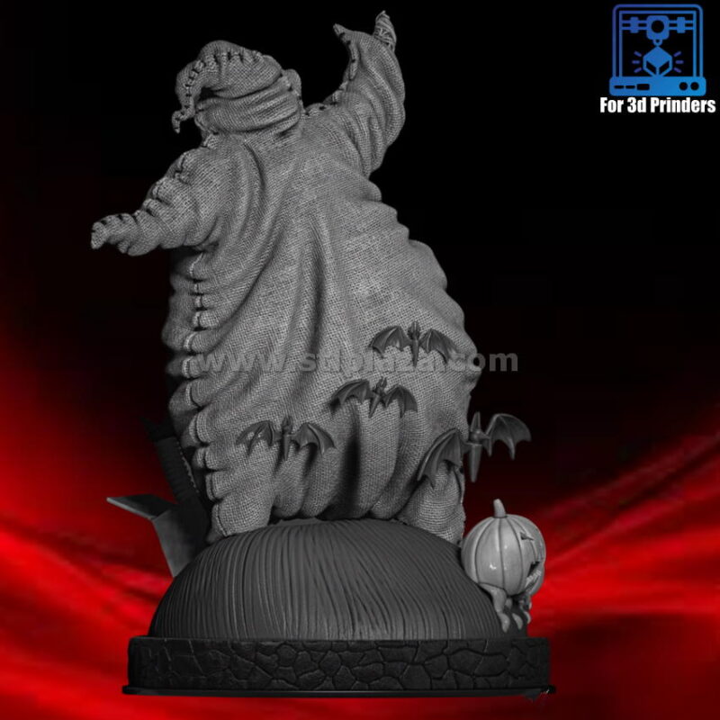 Oogie Boogie Stl File For 3d Printers -Stlplaza.com Download Now