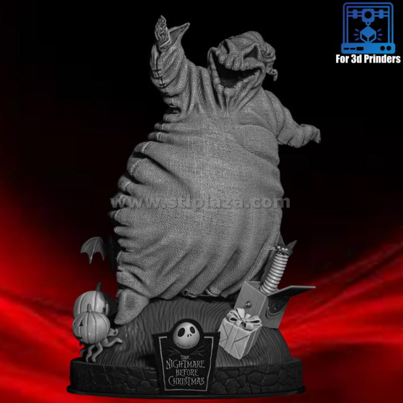 Oogie Boogie Stl File For 3d Printers -Stlplaza.com Download Now