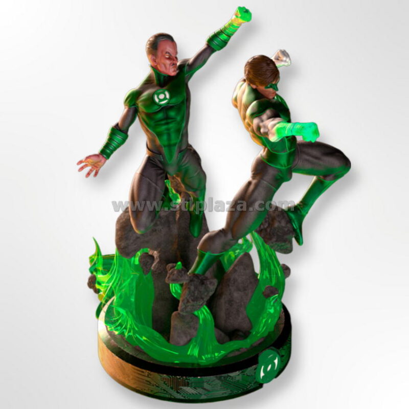 Sinestro Hal Jordan Green Lantern Stl File For 3d Printers -Stlplaza ...