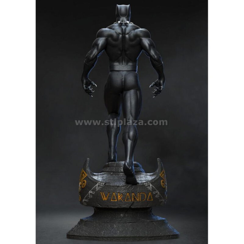 Black Panther Stl File For 3d Printers -Stlplaza.com Download Now