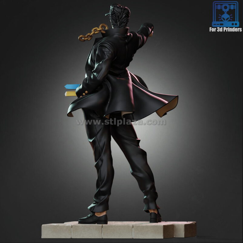 Jotaro Kujo Stl File For 3d Printers -Stlplaza.com Download Now