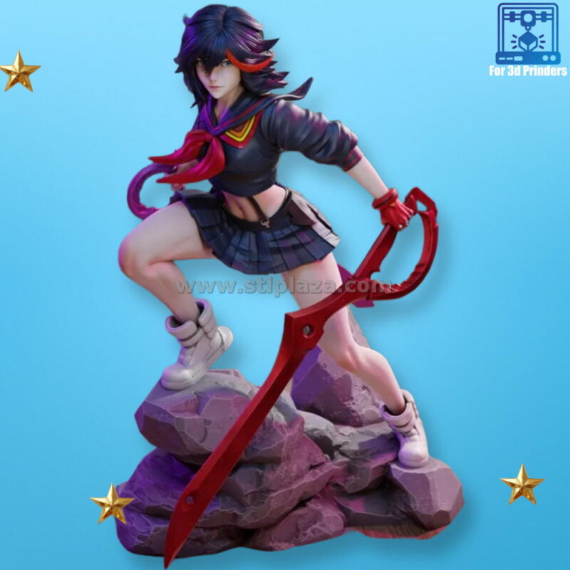 Ryuko Matoi Stl File For 3d Printers -Stlplaza.com Download Now