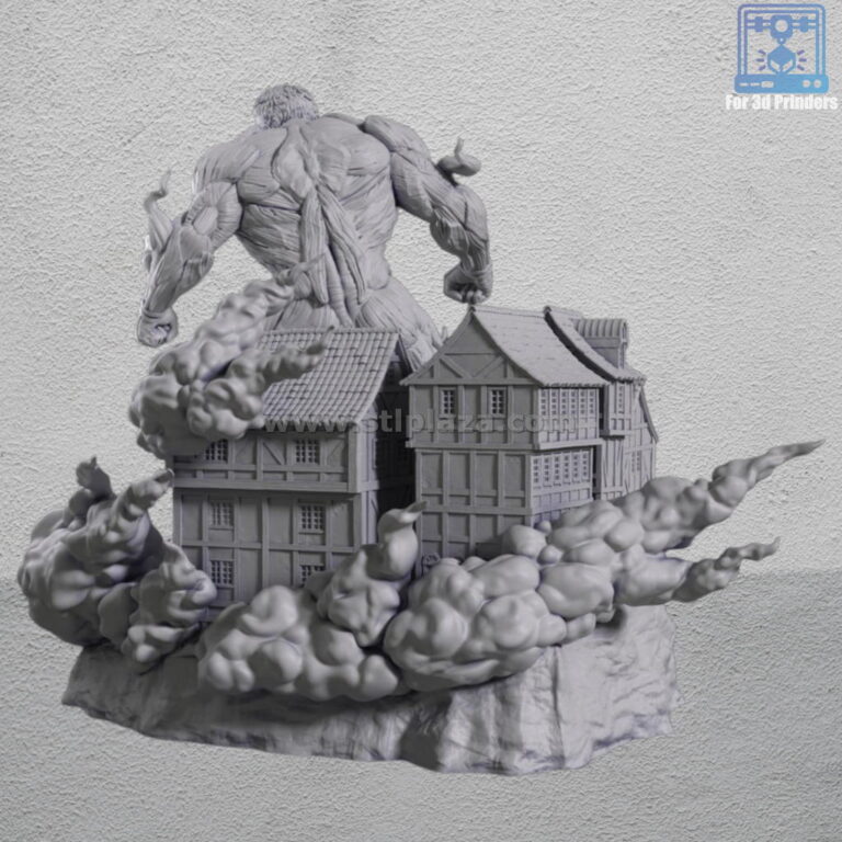 Armored Titan Stl File For 3d Printers -Stlplaza.com Download Now