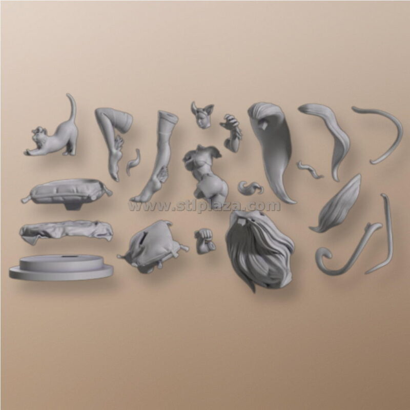 Felicia Stl File For 3d Printers -Stlplaza.com Download Now