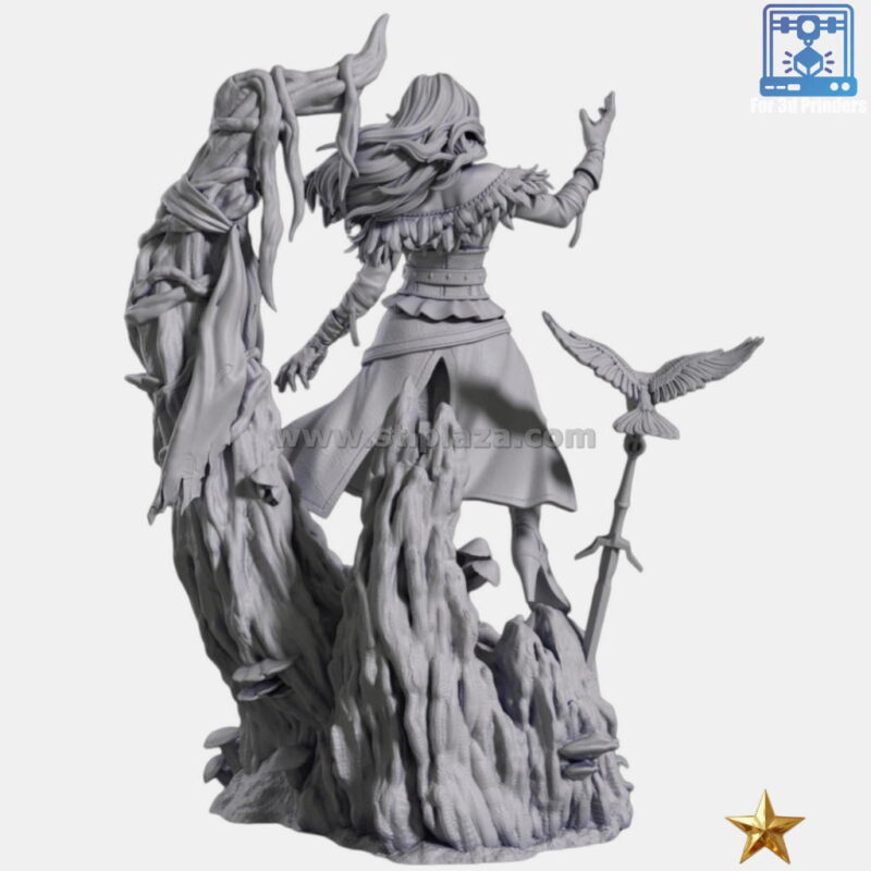 Yennefer Of Vengerberg V4 STL File - Stlplaza.com