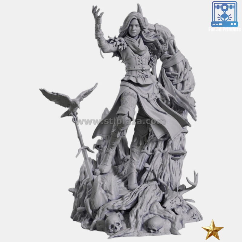 Yennefer Of Vengerberg V4 STL File - Stlplaza.com