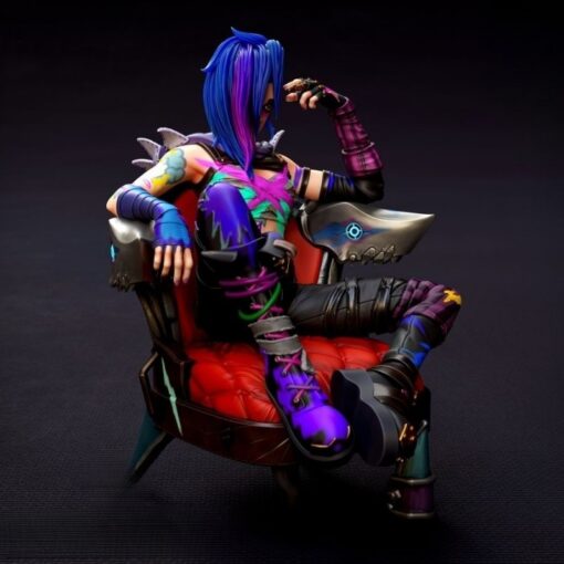 Jinx Stl File - LoL (v3) - Stlplaza.com