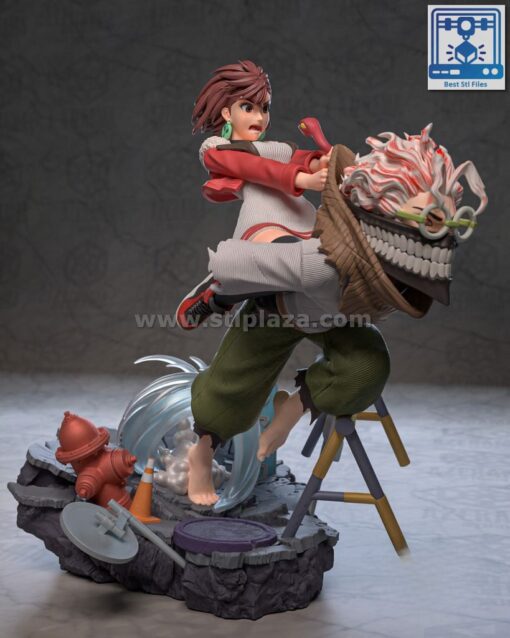 Momo Ayase And Okarun Dandadan Stl File For 3d Printers -Stlplaza.com ...